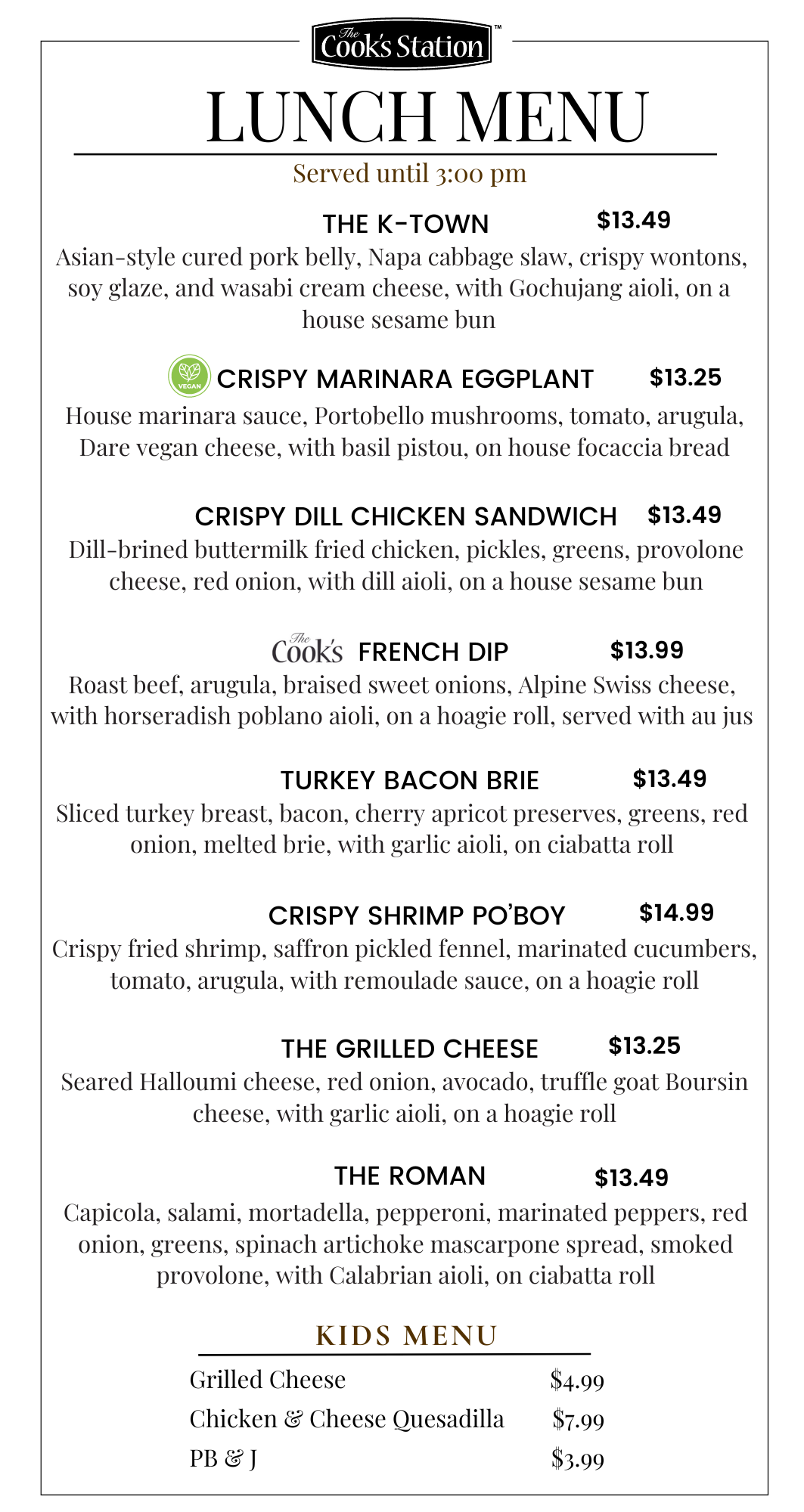 Cafe – The Cook's Station